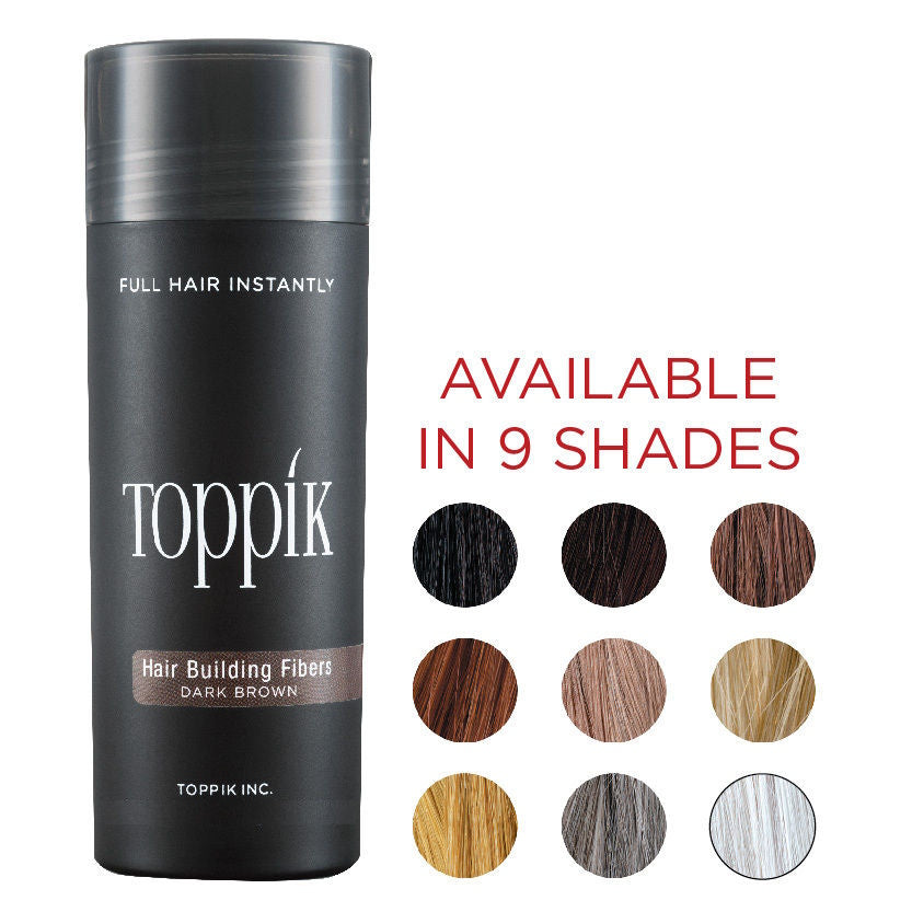 TOPPIK Hair Building Fibers Large Giant Size 55g/1.94oz – Simply Manikins