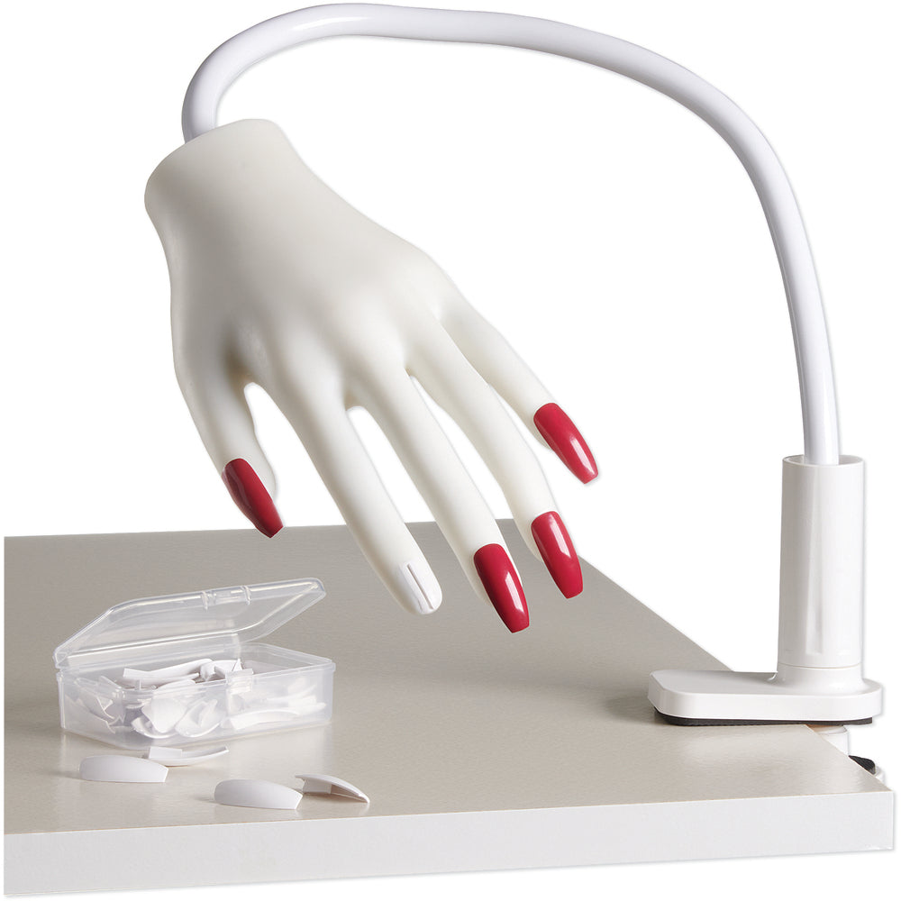 Flexible Practice Hand With 50 Nail Tips – Simply Manikins